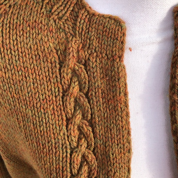 Handmade | Sweaters | Handmade With Love Caramel Wool Sweater | Poshmark